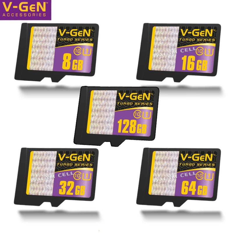 Jual Memori Card V-GEN Class 10 Original MMC Vgen Garansi Seumur Hidup ...