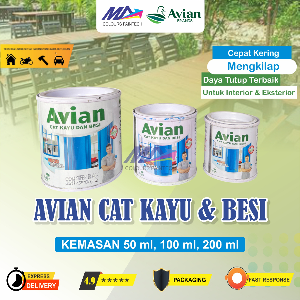 Jual AVIAN CAT KAYU DAN BESI 50 cc,100 cc, 200 cc ( LUAR P JAWA PAKAI ...
