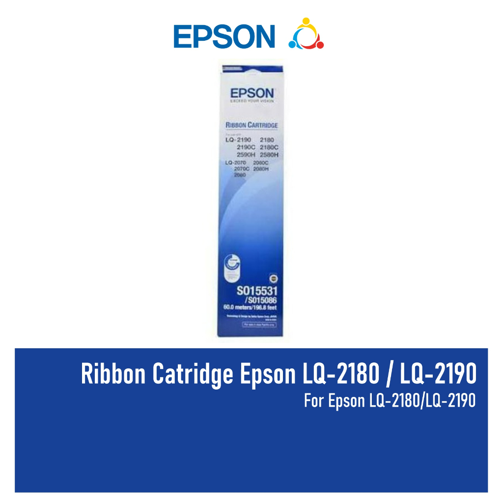 Jual Pita Ribbon Epson LQ-2180 / LQ2190 Original | Shopee Indonesia
