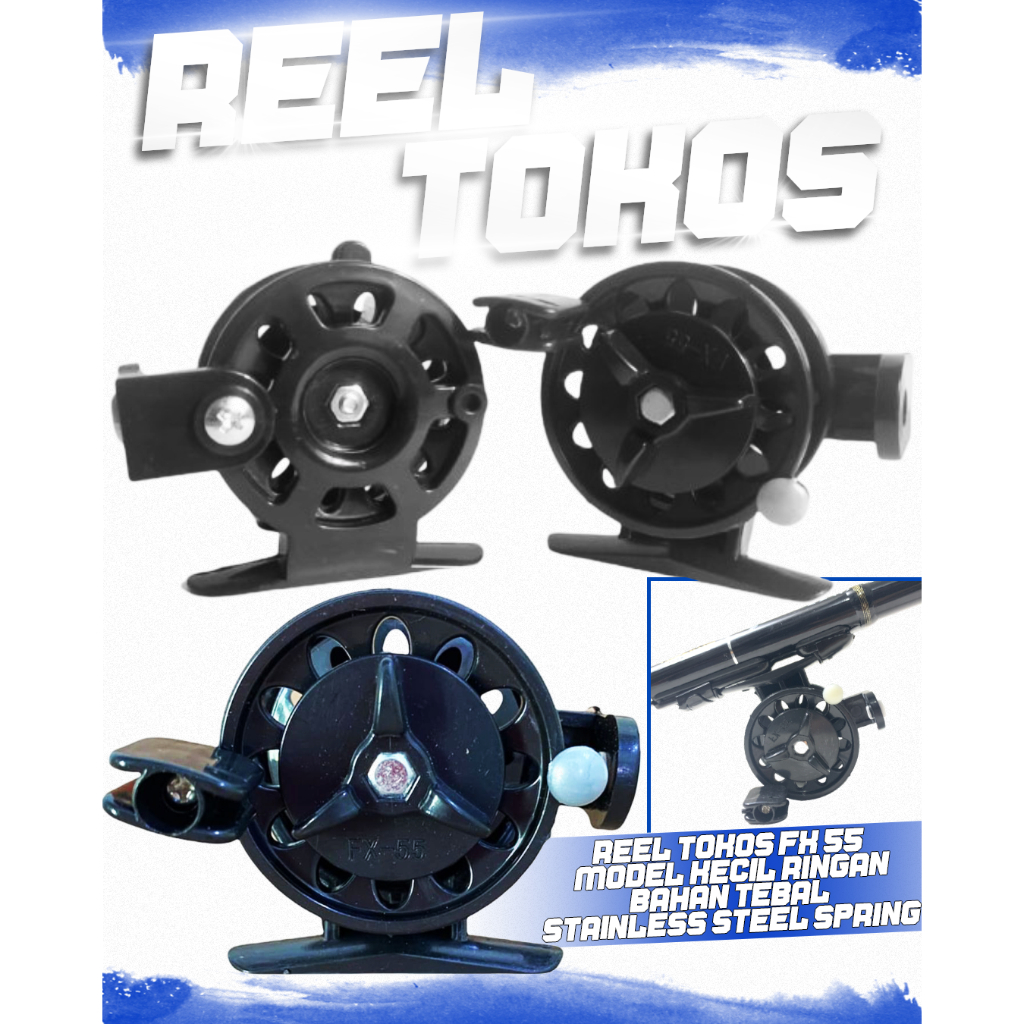 Jual REEL FLY TOKOS DIAMETER 45/55MM | Shopee Indonesia