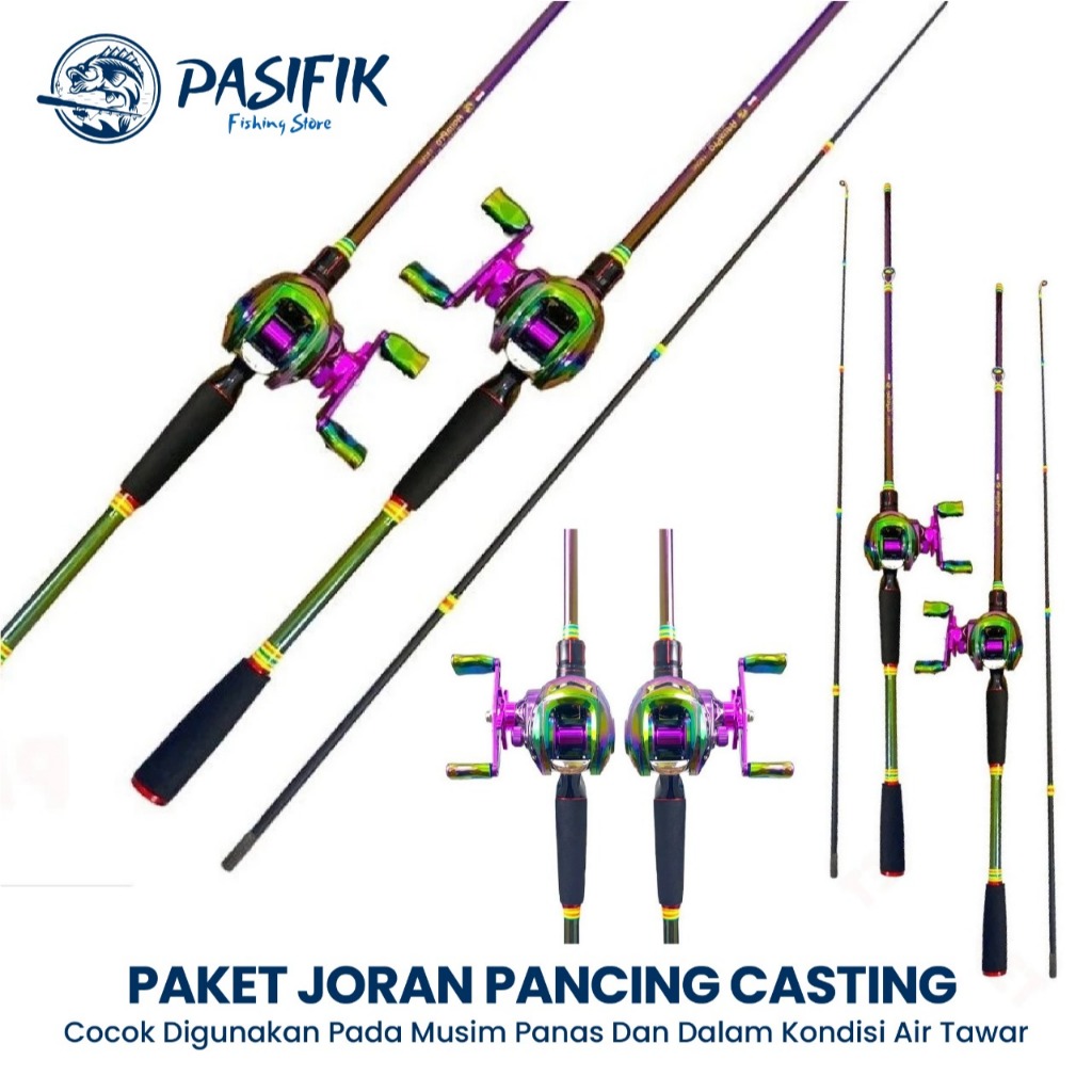 Jual Pusat Alat Pancing - Big Sale!!! 1 Set Joran Pancing Casting 1.65 ...