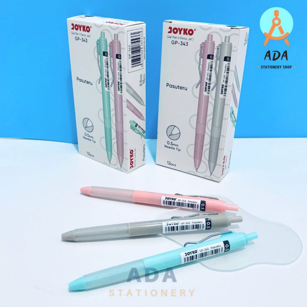 Jual ( 1 Pc) GEL PEN JOYKO GP-343 PASUTERU/PULPEN JOYKO | Shopee Indonesia