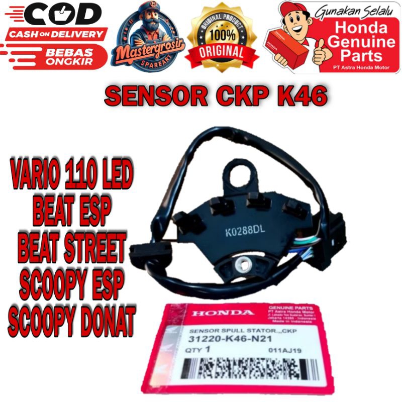 Jual SENSOR CKP MOTOR HONDA BEAT ESP, BEAT SPORTY, BEAT STREED, SCOOPY ...