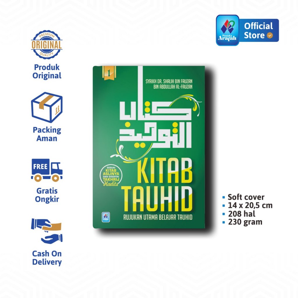 Jual Kitab Tauhid Jilid 1 Karya Syaikh Shalih bin Fauzan Al Fauzan ...
