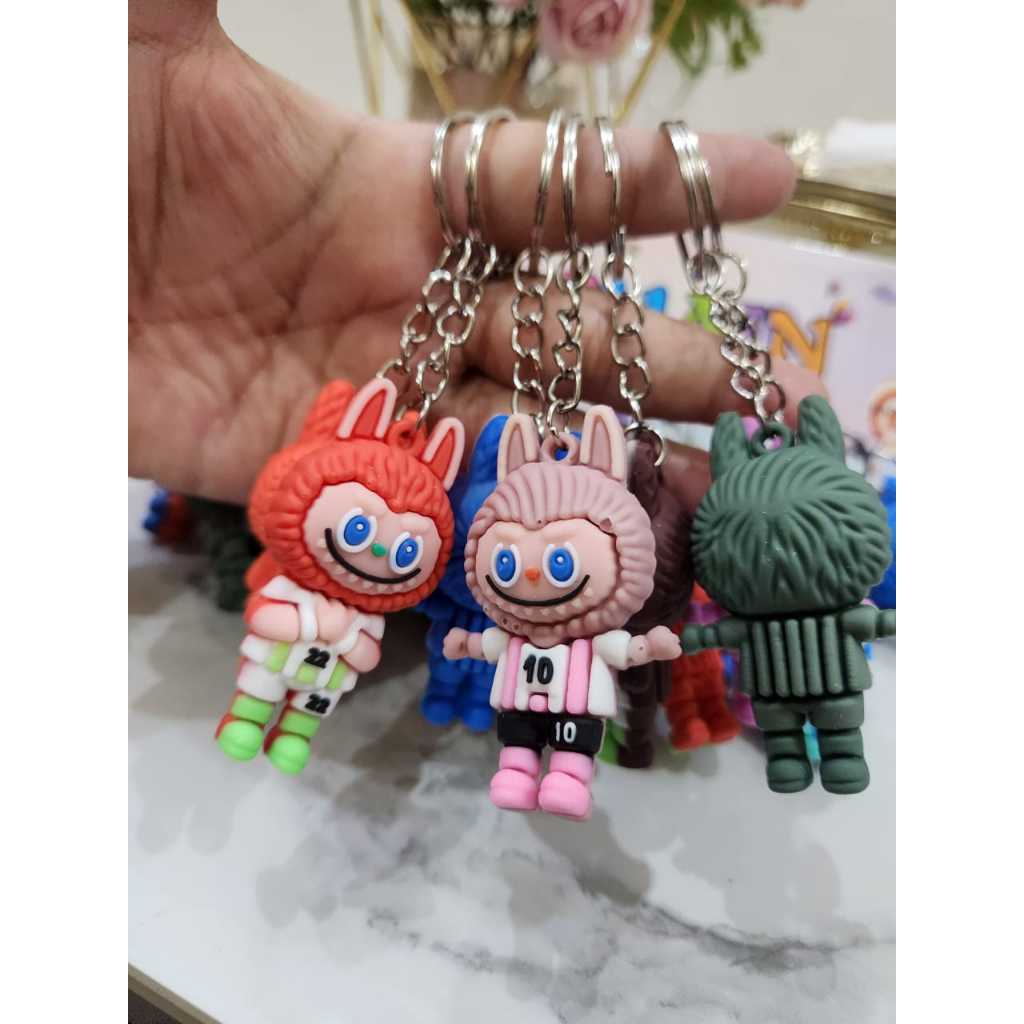 Jual BM-04 Gantungan Kunci Labubu The Monster Ganci Labubu Keichan ...