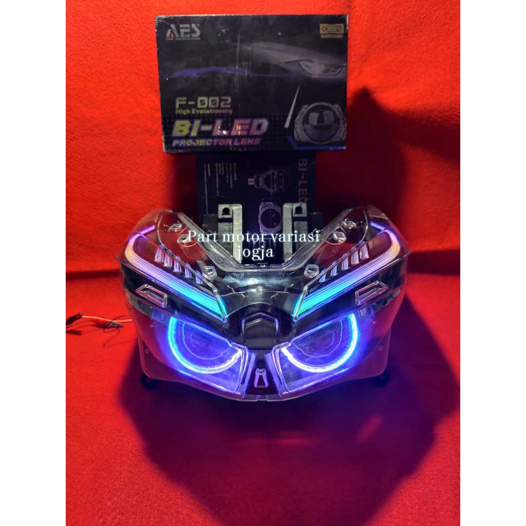 Jual Biled vario new 125 150 projie biled Aes f-002 3 inch fullset ...