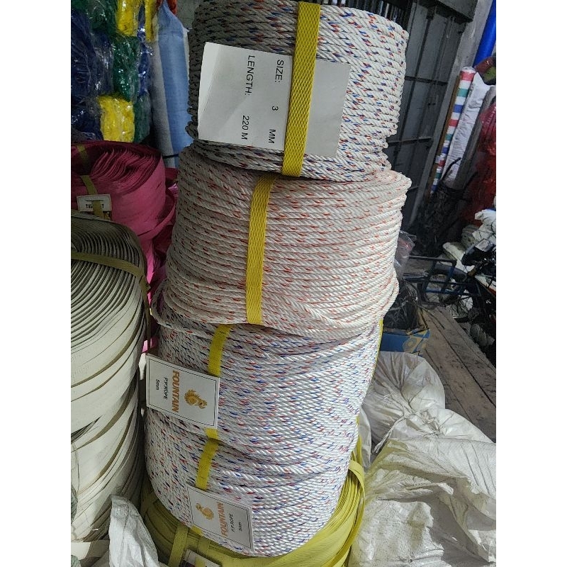 Jual Tali nilon PPDL 4mm 220mtr/rol | Shopee Indonesia