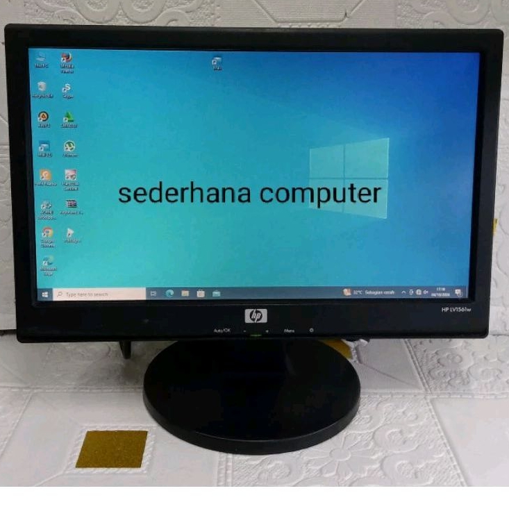 Jual MONITOR 16 INCI WIDE SCREEN BERBAGAI MACAM MEREK GRET B LENGKAP ...