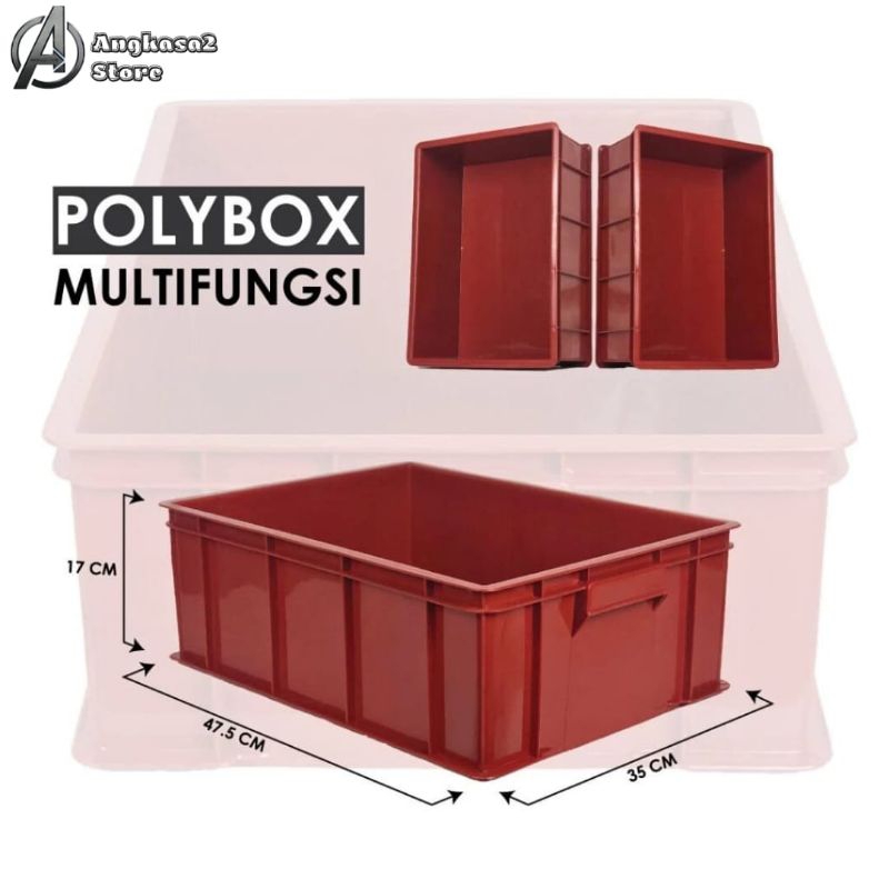 Jual polybox Multifungsi Keranjang Industri Serbaguna | Shopee Indonesia