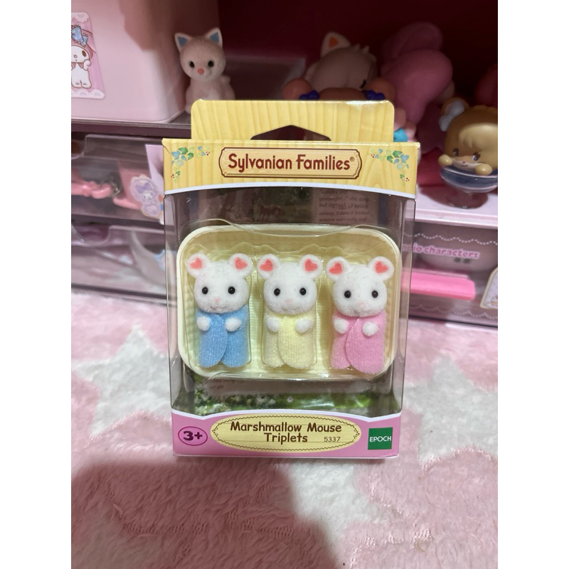 Jual [BACA DESK] Sylvanian Families Marshmallow Mouse Triplets New ...