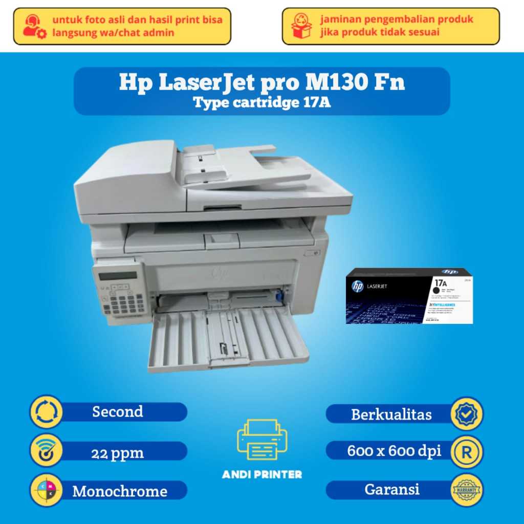 Jual Printer hp laserjet M130FN | MURAH siap pakai | Shopee Indonesia