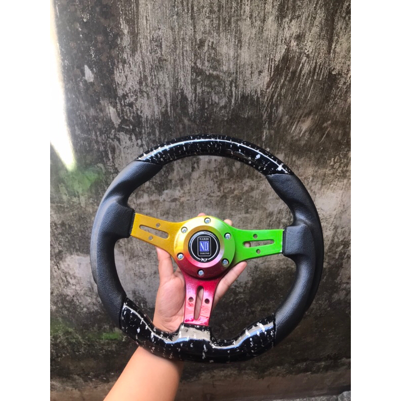 Jual setir racing mobil pro viral di tiktok ukuran 12 inch | Shopee ...