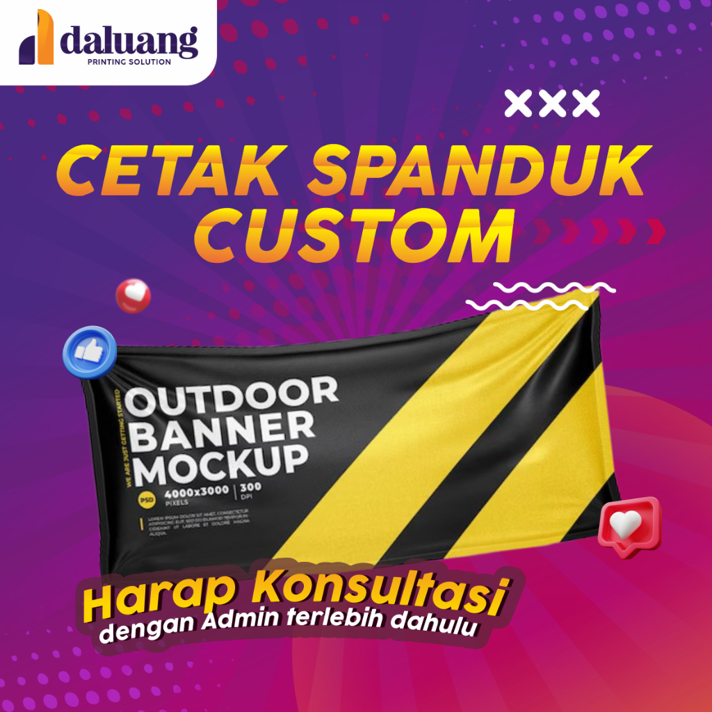 Jual Cetak Spanduk dan Banner Custom | Shopee Indonesia
