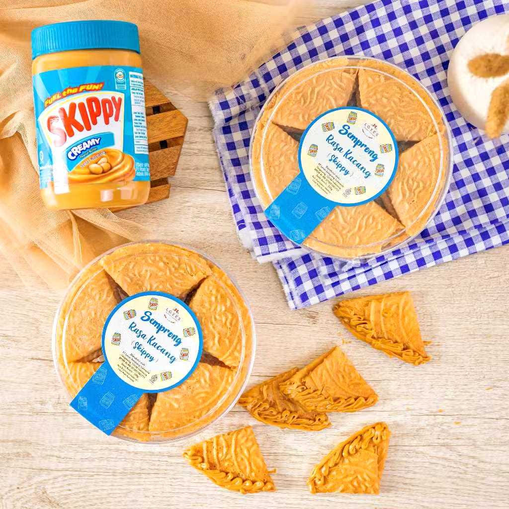 Jual Loves Semprong Skippy Kue Kacang Semprong / Semprong Isi Selai ...