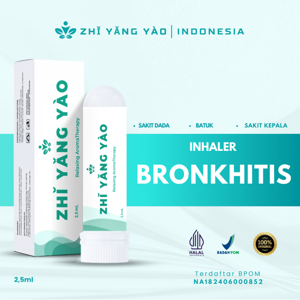 Jual Zhi Yang Yao Inhaler Bronkitis Radang Paru Paru Pernafasan Bronkitis Ringan Kronis Menahun ...