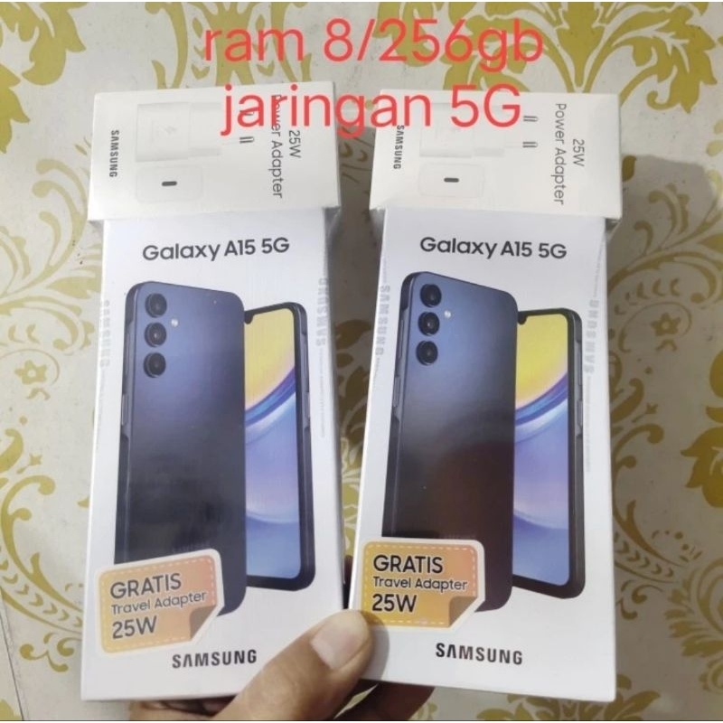 Jual SAMSUNG A15 8/256 5G NFC New Garansi Resmi Sein Harga Modal ...
