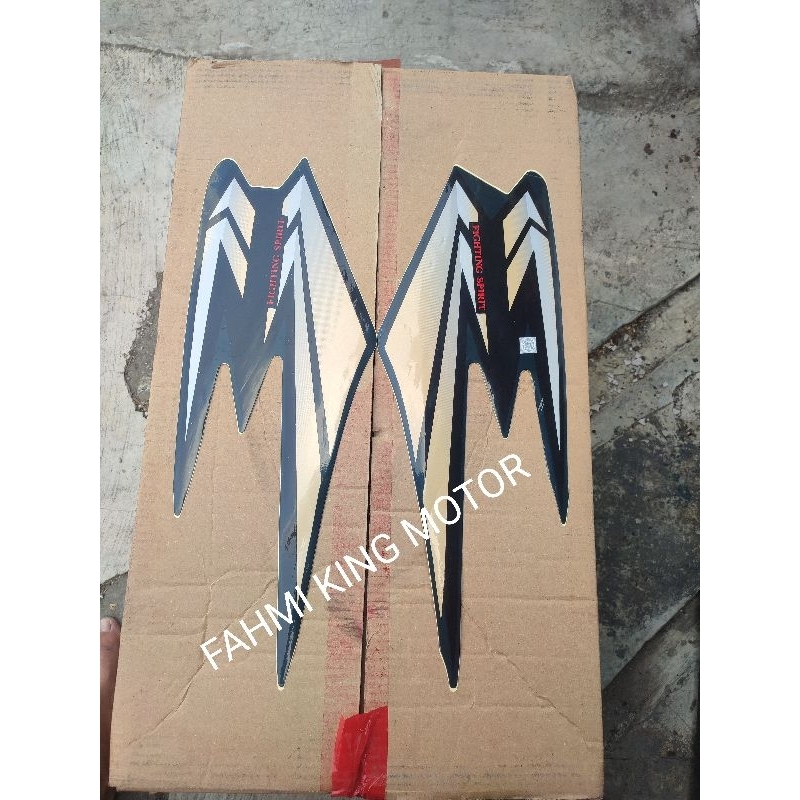 Jual LIST STRIKER STRIPING TANGKI RXKING RX KING HIJAU 2002 KANAN KIRI ...