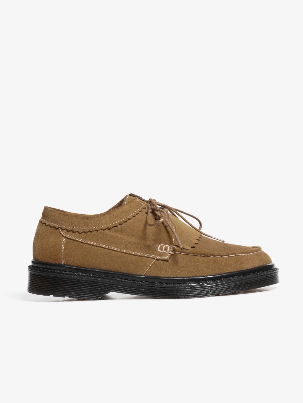 Jual HIGHTY Perver Camel Suede Shoes | Sepatu Sneakers Beludru Pria ...