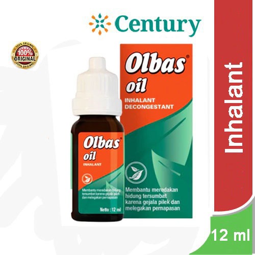 Jual OLBAS INHALANT DECONGESTANT OIL 12ML | Shopee Indonesia
