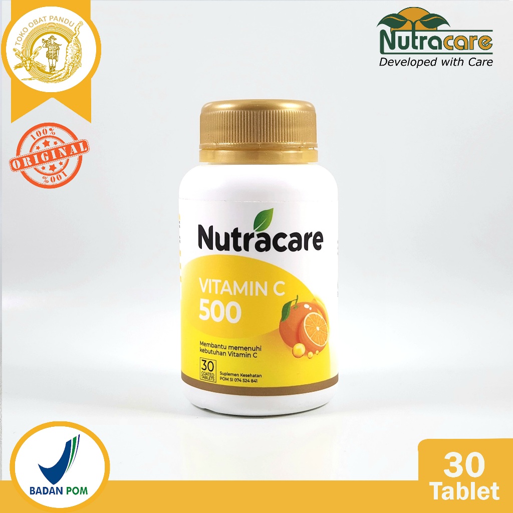 Jual NUTRACARE VITAMIN C 500 (30 tablet) | Shopee Indonesia