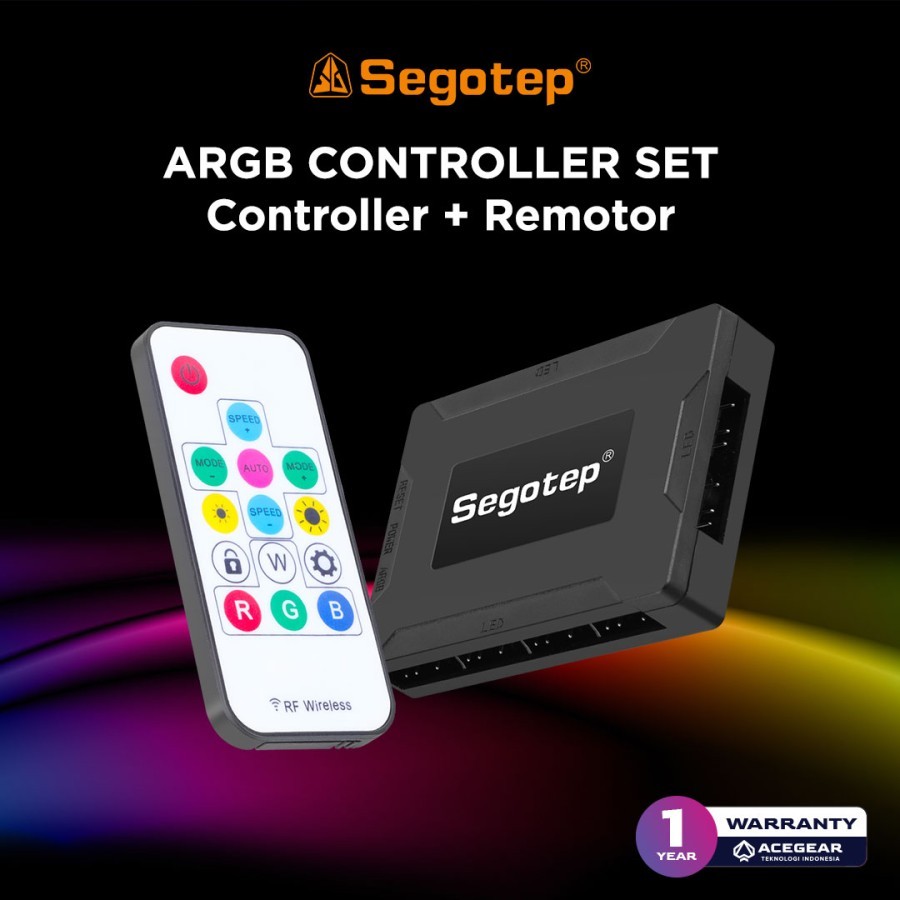 Jual Segotep ARGB Controller + Remote 10port 5V ARGB | Shopee Indonesia