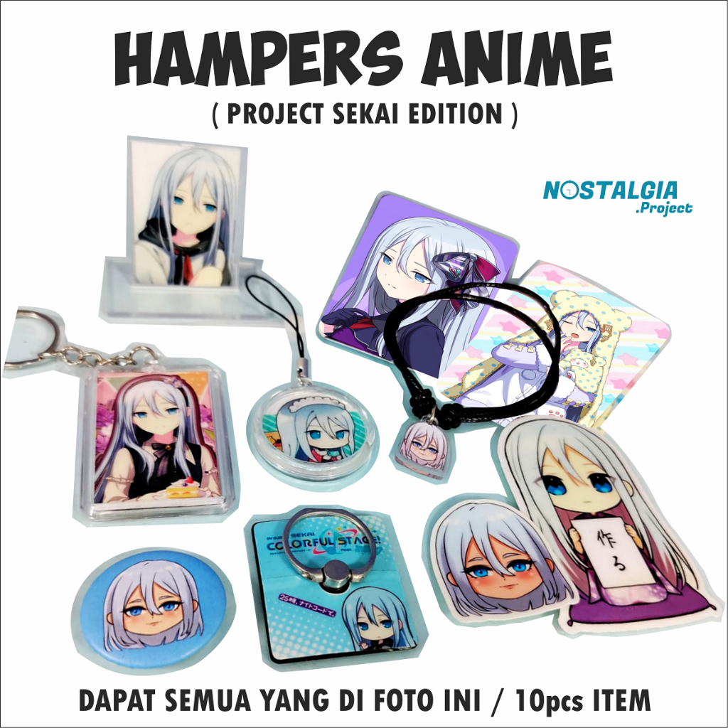 Jual Hampers Aesthetic Anime Project Sekai - Kado Lucu karakter Kaito ...