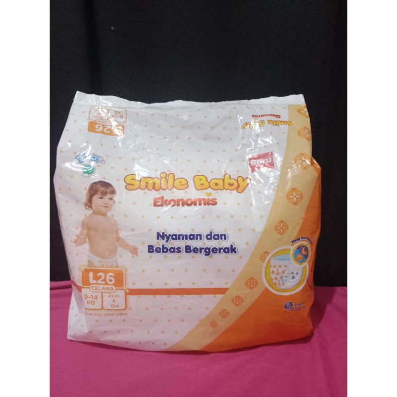 Jual pampers smile baby ukuran L | Shopee Indonesia