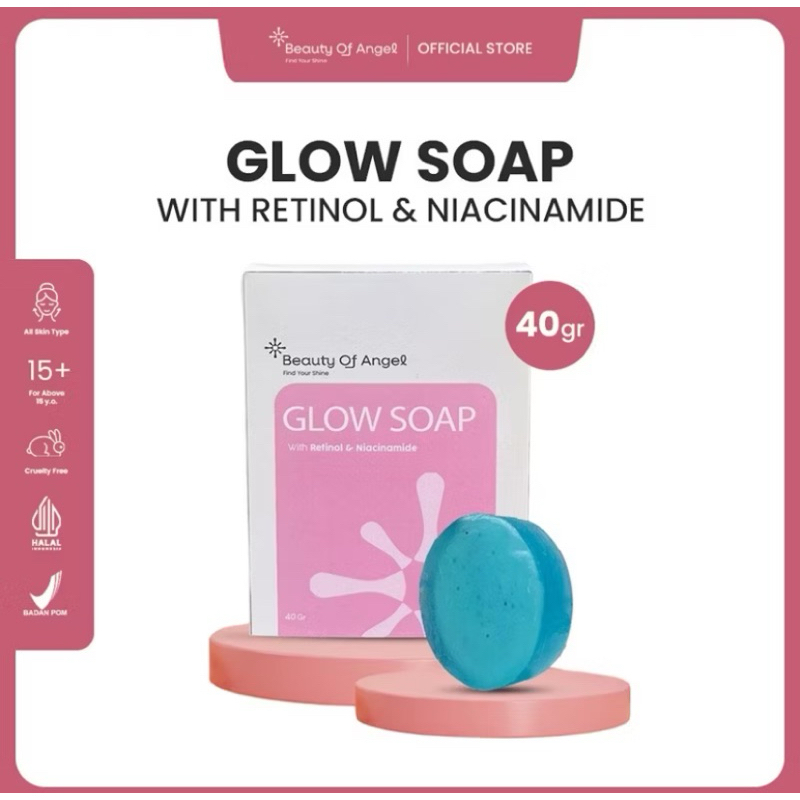 Jual Beauty Of Angel Glow Soap 40gr Beauty of Angel - Soap Bar | Shopee ...