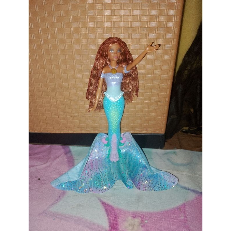 Jual Barbie The Little Mermaid Ariel Transformation Princess to Mermaid ...