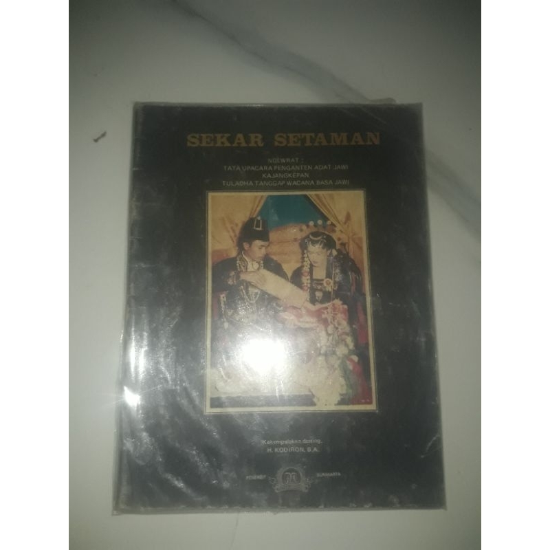 Jual Buku Sekar Setaman 1989 Haji Kodiron BA | Shopee Indonesia