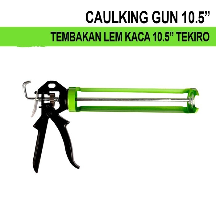 Jual TEKIRO TEMBAKAN LEM SILICON TULANG BODI BESI 10.5" SILIKON ...