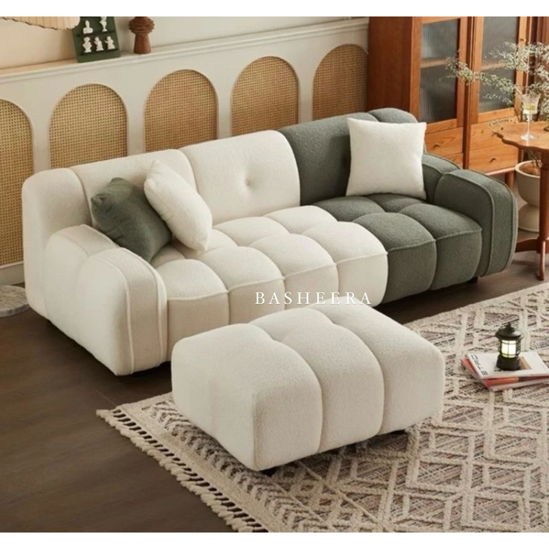 Jual Sofa roti sobek list + puff | Shopee Indonesia