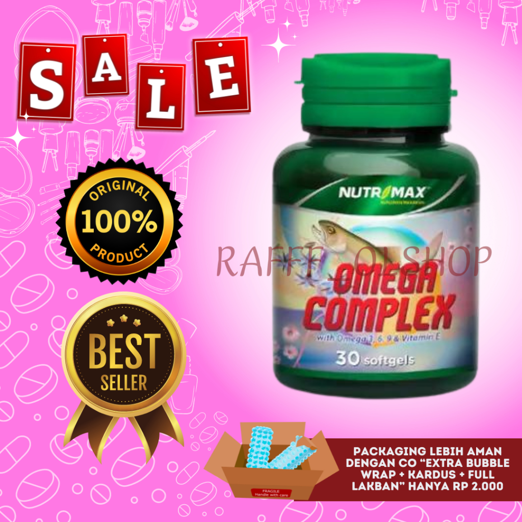 Jual Nutrimax Omega Complex 30 Kapsul | Shopee Indonesia