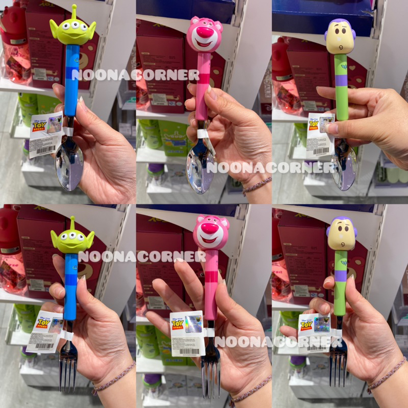Jual Ohsome x Disney ‼️ Sendok / Garpu Stainless Figure Disney LOTSO ...