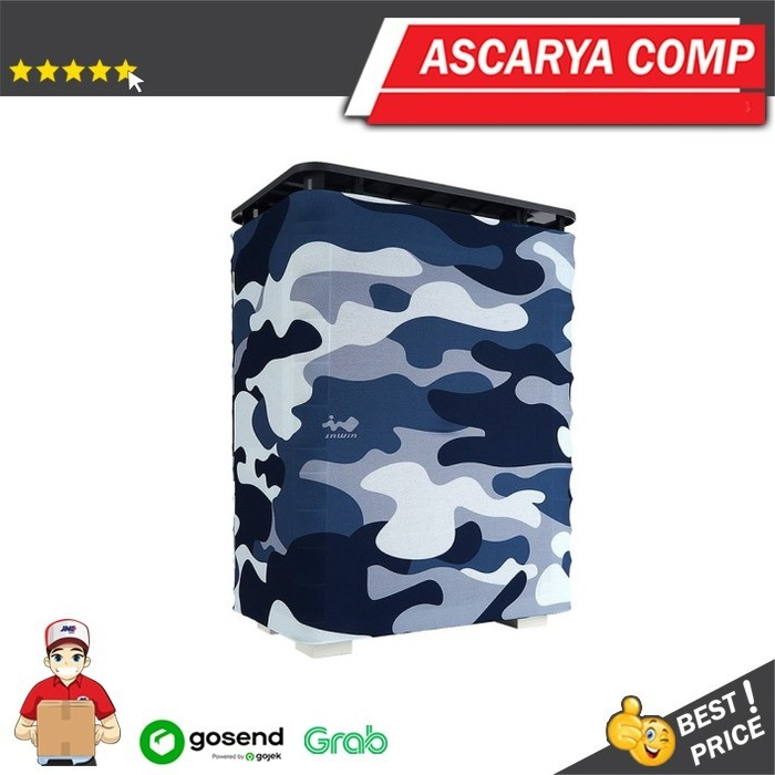 Jual InWin ALICE Grey Top Monogram Cloth - Mid Tower ATX Gaming Case ...