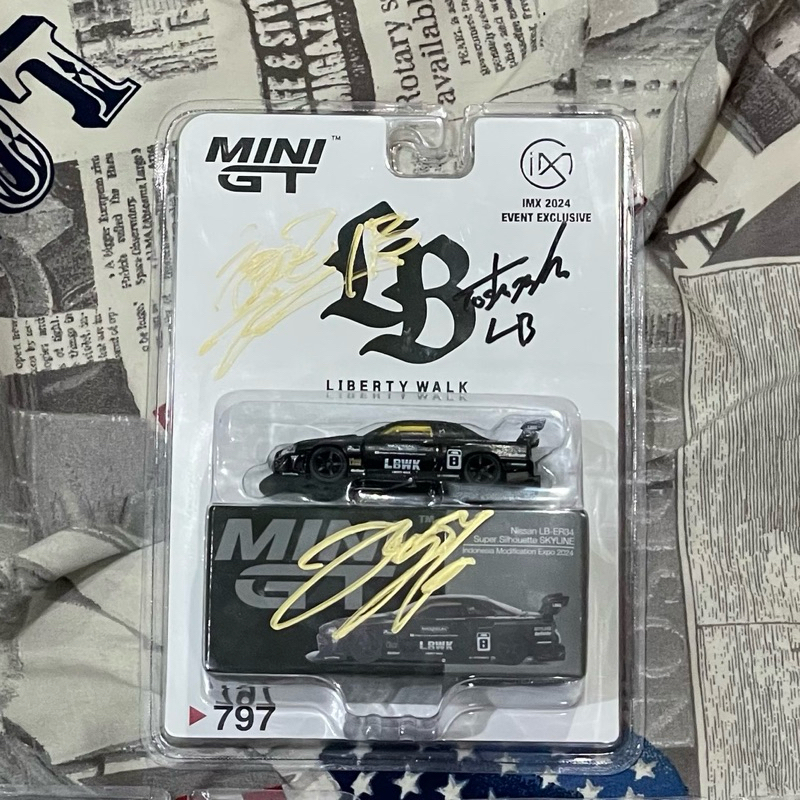 Jual mini gt imx 2024 lbwk er34 signed event exclusive | Shopee Indonesia
