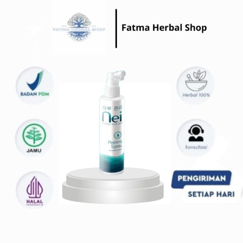 Jual Perontok Daki Instan - Nei Peeling Spray Penghilang Daki Dan Kulit ...