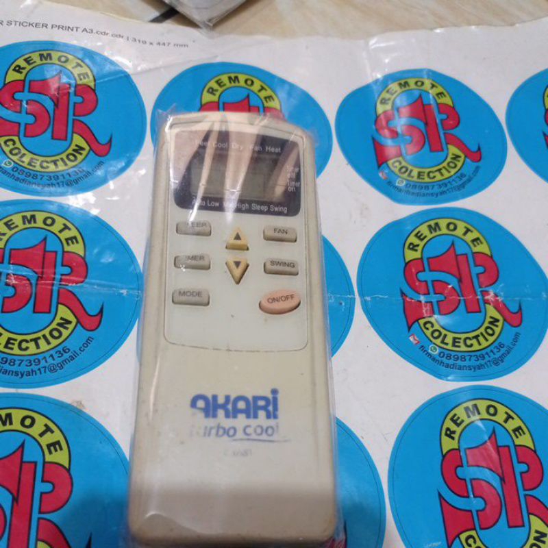 Jual Remote ac akari original | Shopee Indonesia