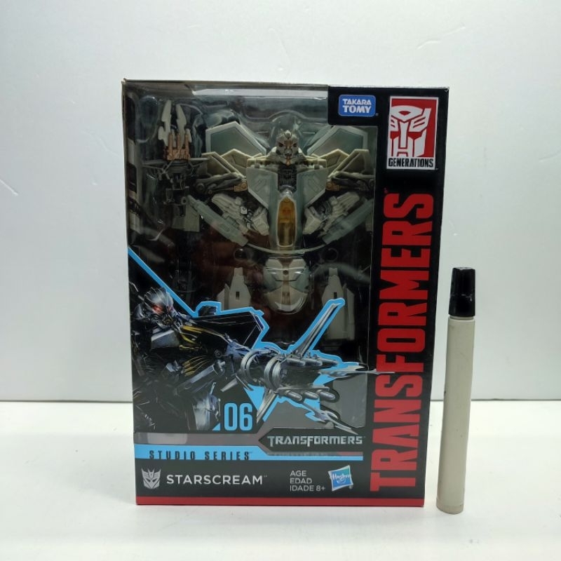 Jual Transformer starscream 6 transformers generation studio series by ...