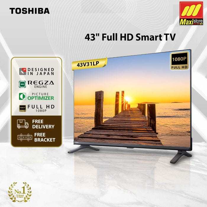 Jual Toshiba 43V31LP LED Smart Tv 43 inch Full-HD | Shopee Indonesia