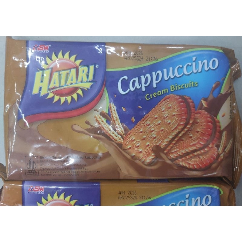 Jual KZ - hatari biskuit cream cappucino 190g | Shopee Indonesia