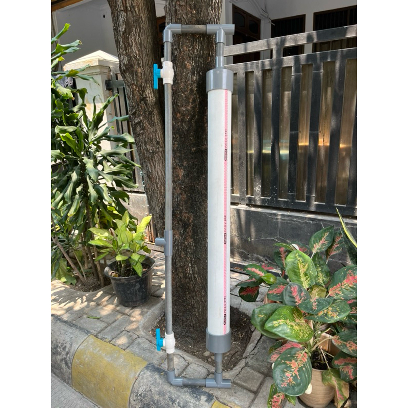 Jual Filter Air Sumur Bor Fiter Air Bau Besi Kotor dan Kuning Filter ...