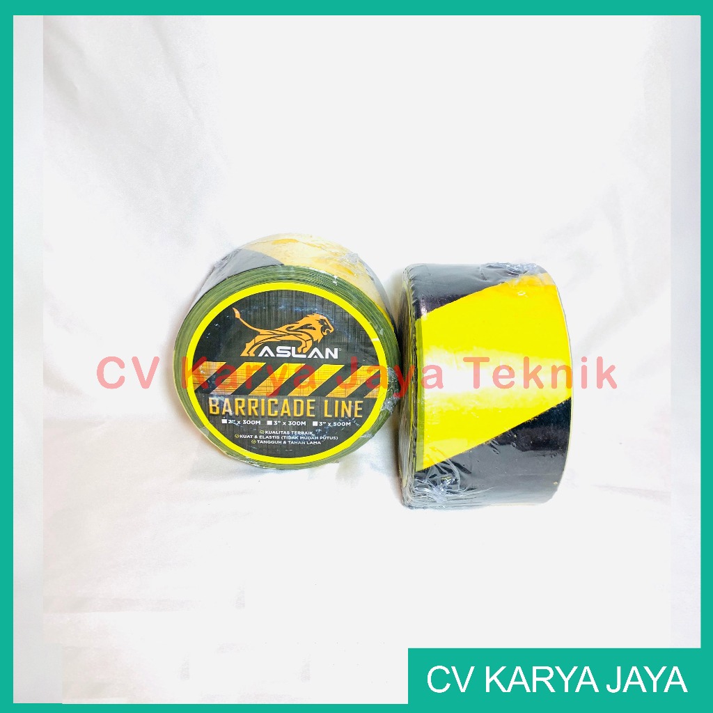 Jual Police Line 3” x 300 M / Garis Polisi / Safety Line Tali Barikade ...
