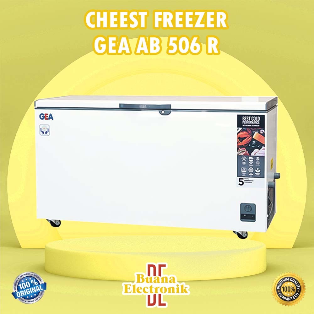 Jual CHEEST FREEZER BOX GEA AB 506 R KAPASITAS 420 LITER GARANSI RESMI ...