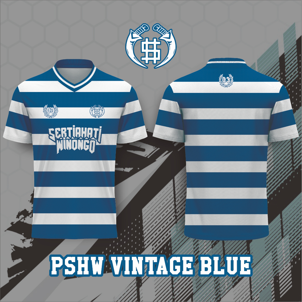 Jual Jersey PSHWTM Vintage Fullprinting Bahan Dryfit | Shopee Indonesia