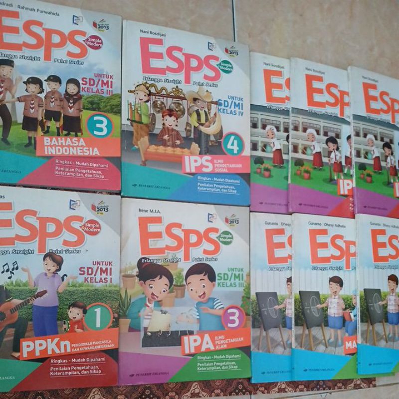 Jual ESPS PPKn SD/MI Kelas 1 Erlangga | Shopee Indonesia