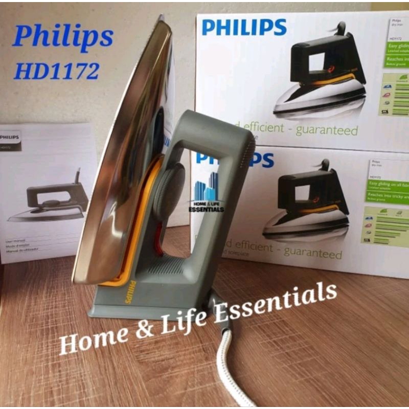 Jual ORIGINAL SETRIKA PHILIPS / STRIKA DRY IRON HD1172 /HD 1172 ...