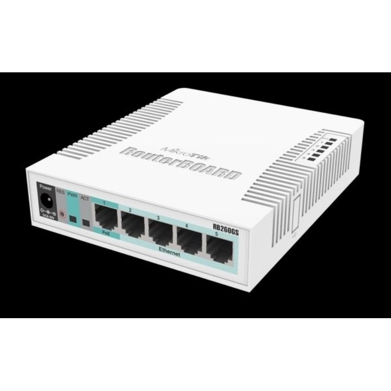 Jual mikrotik RB260GS | alat pembagi / pembatas kecepatan internet ...