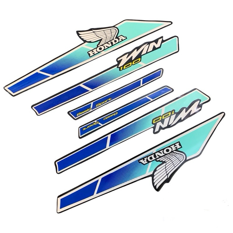 Jual Striping Sticker Body Honda Win Win100 Sport CUSTOM Special VNYL ...