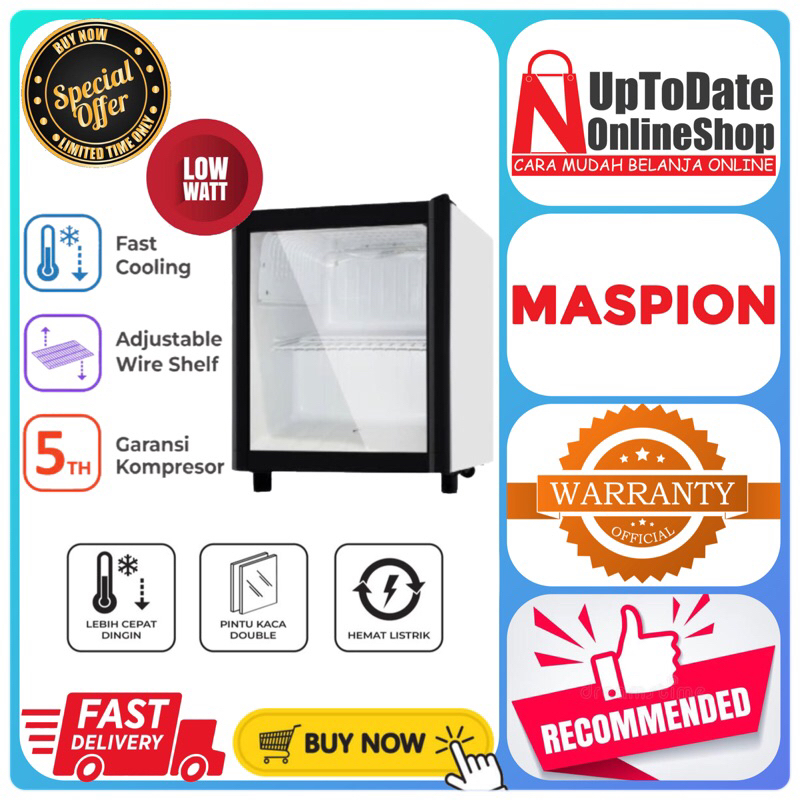 Jual SHOWCASE MASPION UCHIDA USG-063 USG063 USG 063 SUPER COOLING SUPER ...